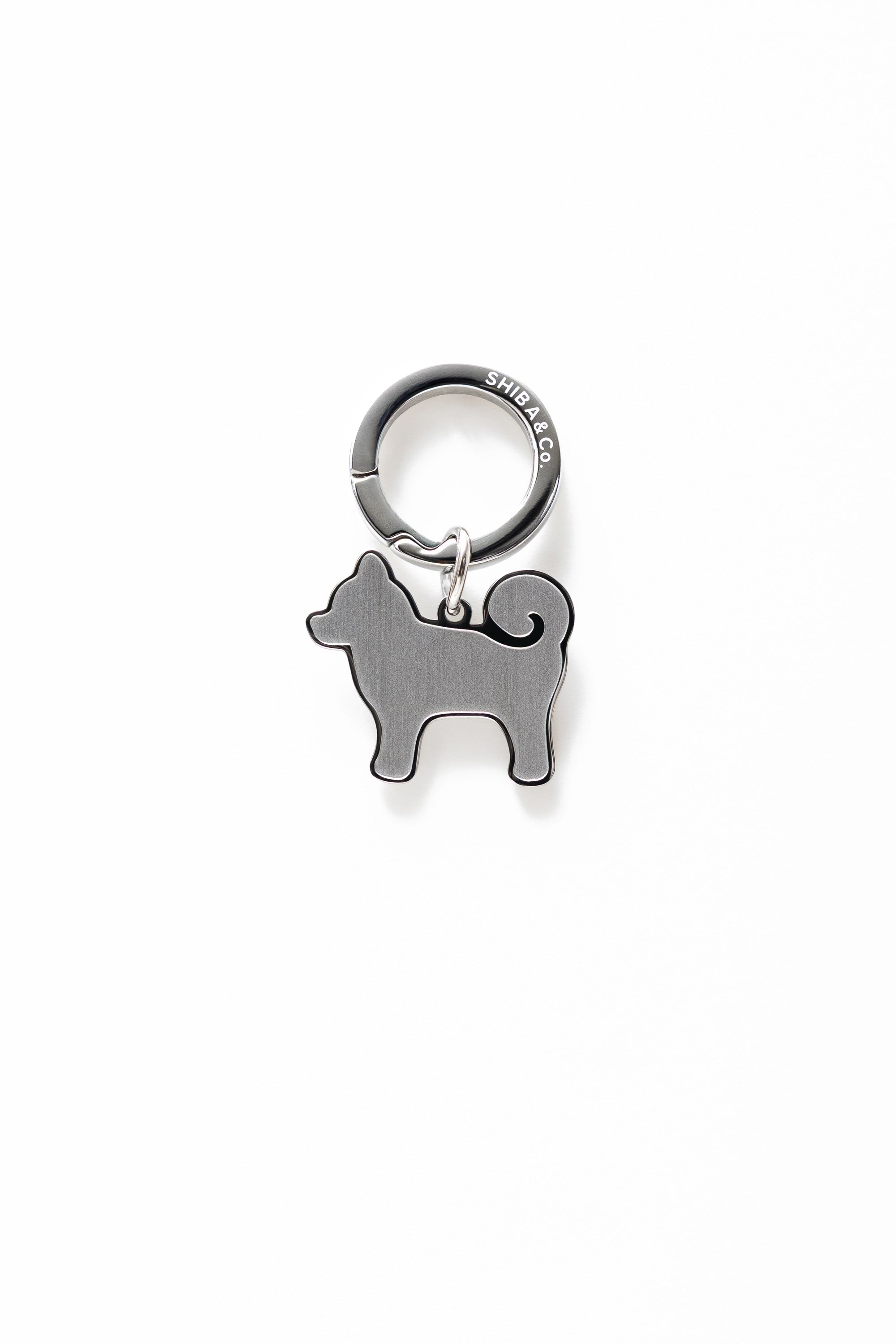 “My Precious” Shiba Inu Silhouette Dog Tag – Stainless Steel – SHIBA & CO.